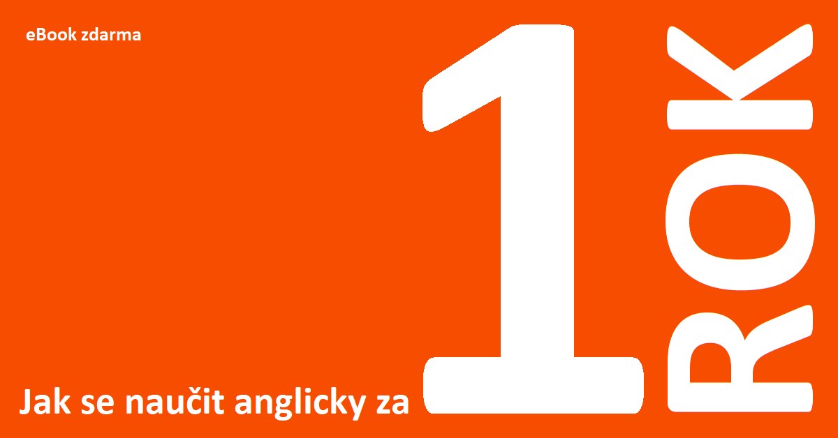 Naučit se anglicky za jeden rok