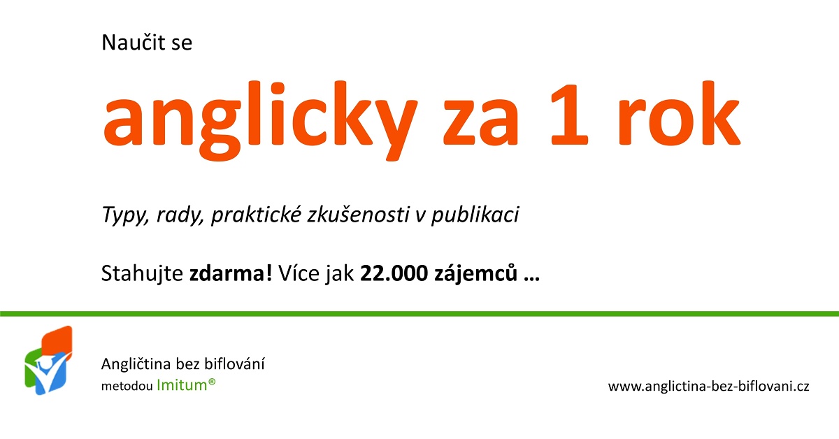 Naučit se anglicky za jeden rok