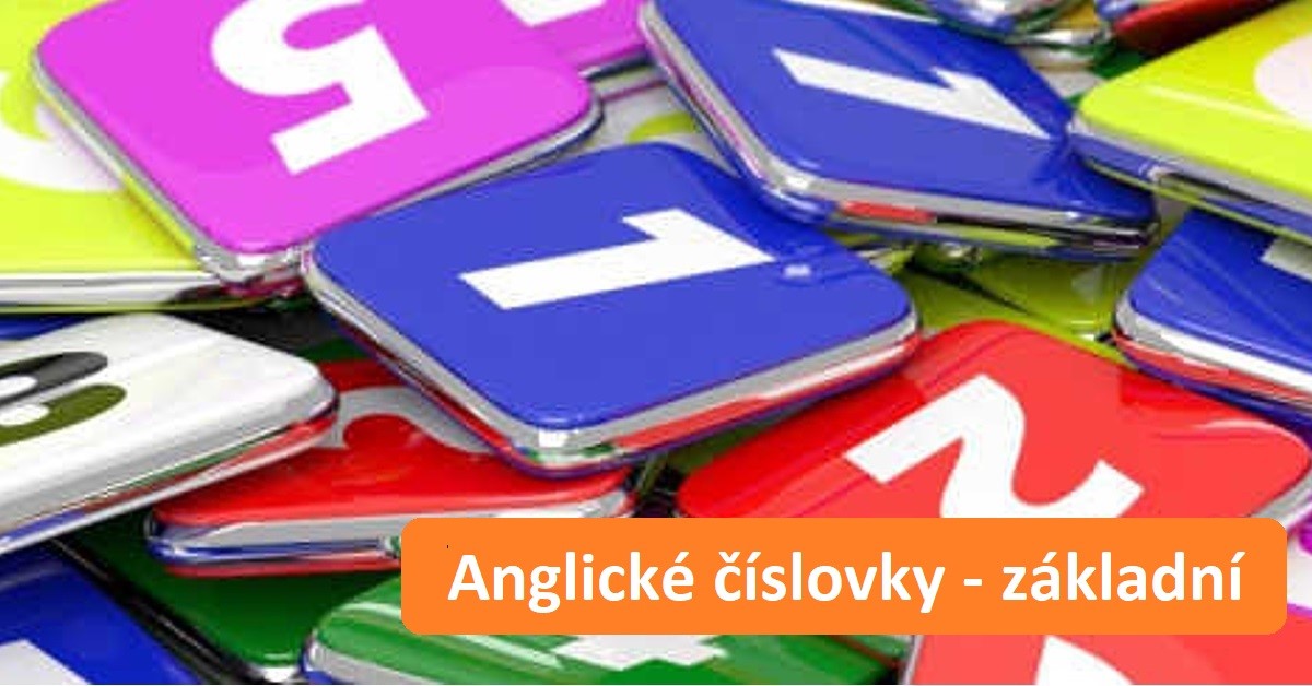 Anglické číslovky základní